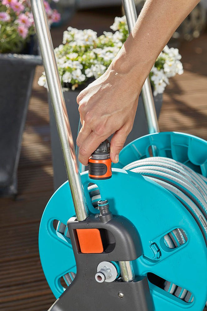 Gardena CleverRoll S Hose Reel Kit W/ 30m Hose - 18502 — Easy Garden ...