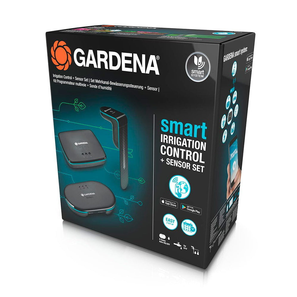 Gardena Smart Irrigation Controller and Sensor Set - 19210 — Easy ...