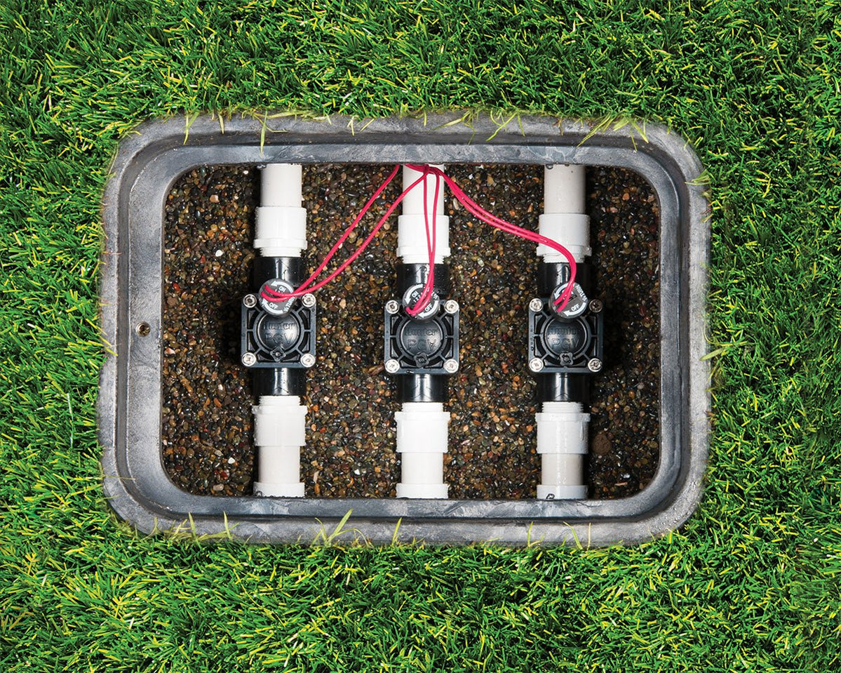 Hunter 1" PGV Irrigation Valve w/ Flow Control - 9v DC Latching Soleno ...
