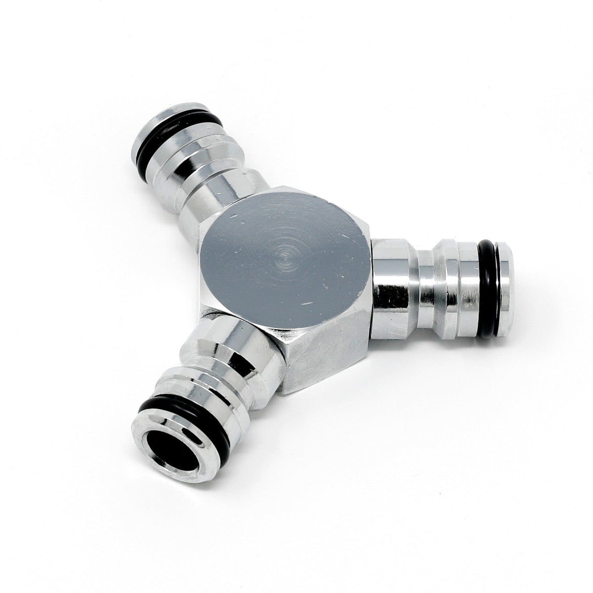 Claber Metal Three-Way Hose Connector - 9607 — Easy Garden Irrigation