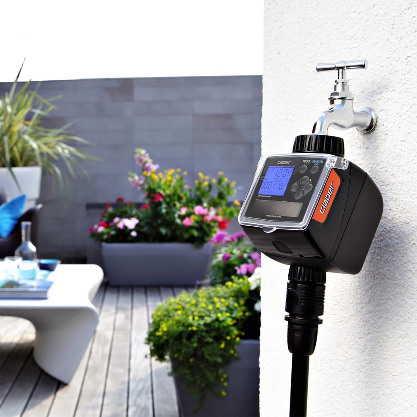 Claber Tempo Hybrid Solar Water Timer - 8487 — Easy Garden Irrigation