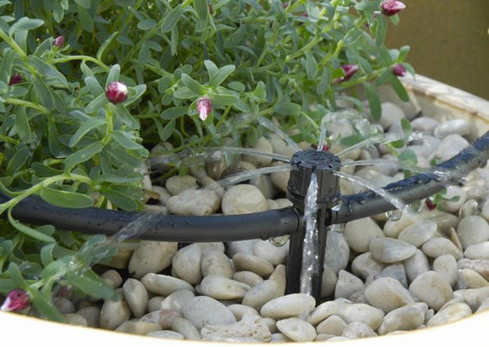 Drip Irrigation System - 100 Adjustable Dripper — Easy Garden Irrigation