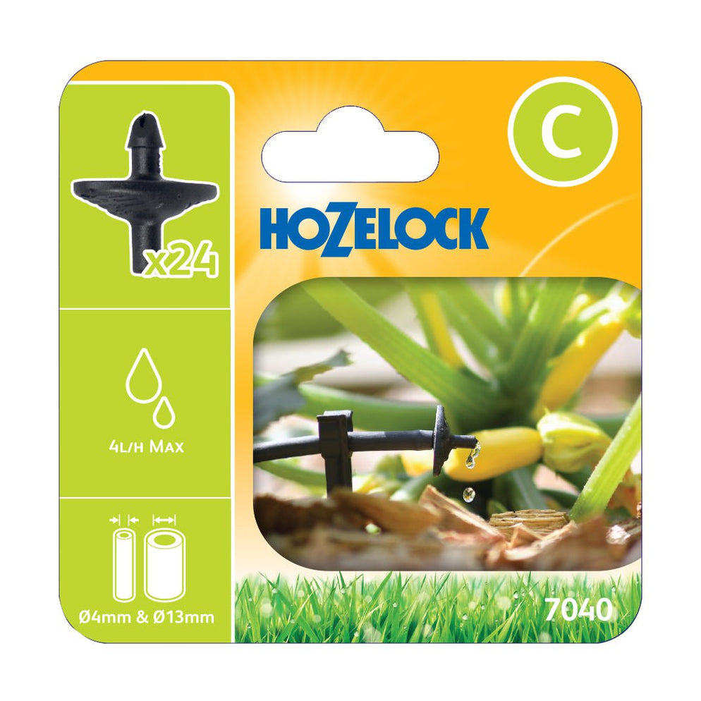 Hozelock Pinch Drip 4LPH PC Dripper - 7040 — Easy Garden Irrigation