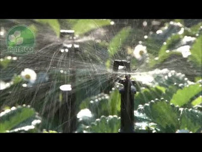 Fixed-Flow Rotor Spray 360° Red - 2 Pack | Easy Garden Irrigation